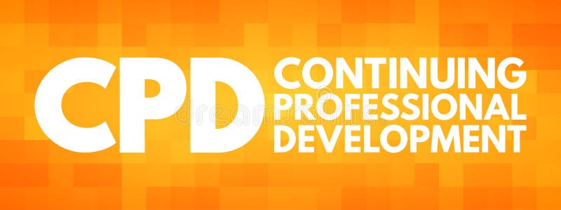 Continuing Professional Development Mind Map Stock Illustration ...