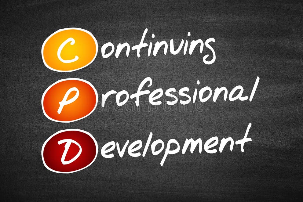 CPD - Continuing Professional Development, Acronym Business Concept on ...