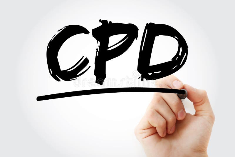 Continuing Professional Development Mind Map Flowchart with Marker ...