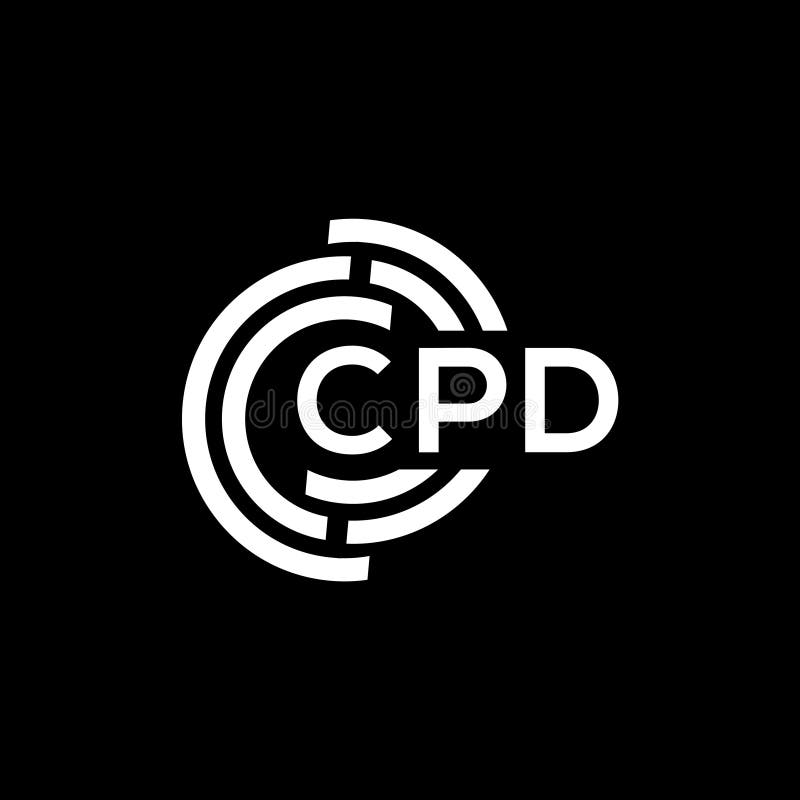 Letter Cpd Logo Design Template Stock Illustrations – 23 Letter Cpd ...