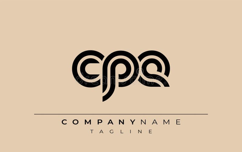 CPE Creative Unique Modern Letter Logo Design Stock Vector ...