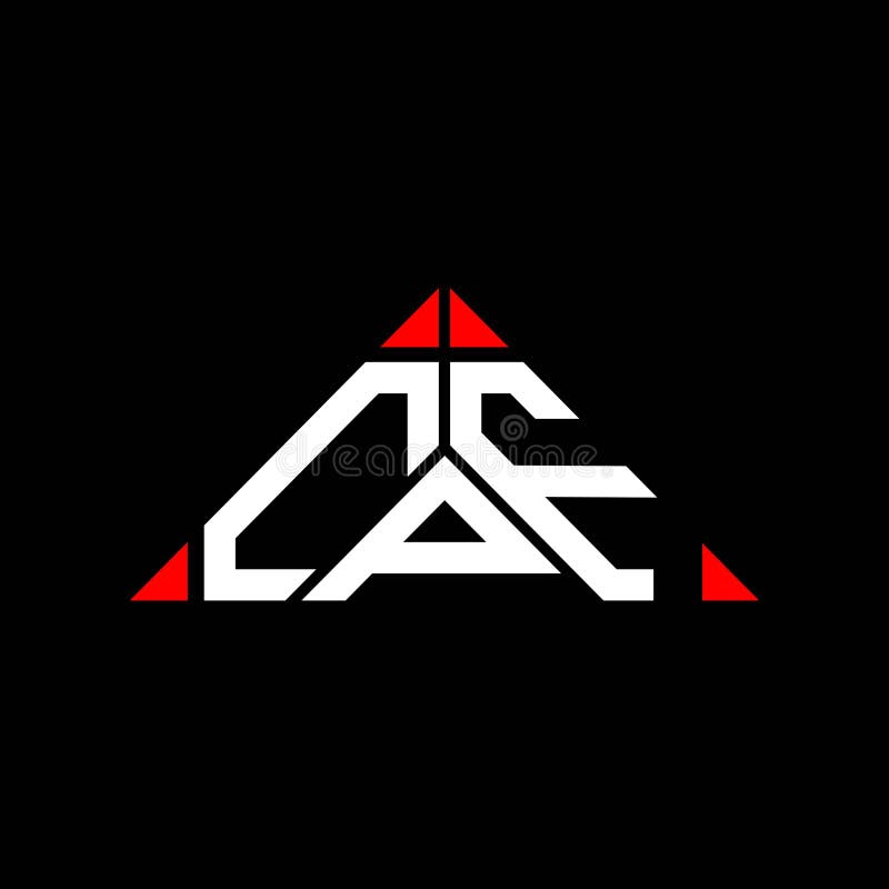 CPF Letter Logo Creative Design with Vector Graphic, Stock Vector ...