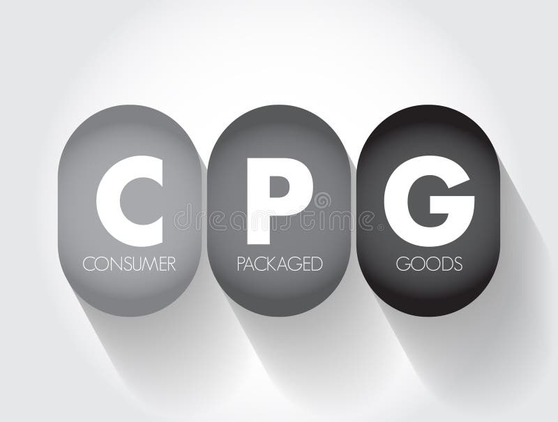 CPG Consumer Packaged Goods - Merchandise that Customers Use Up and ...