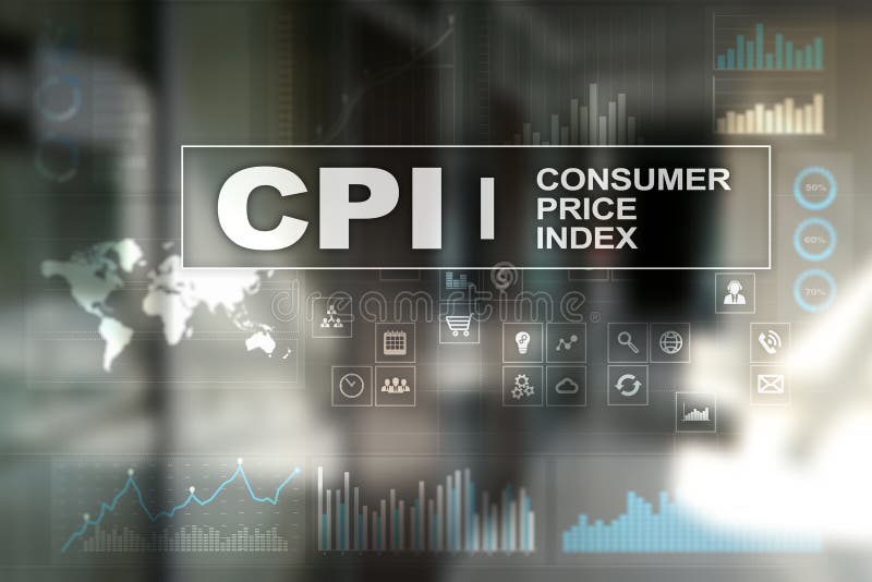 CPI. Consumer Price Index Concept on Virtual Screen Stock Photo - Image ...