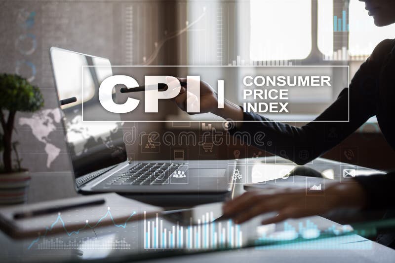 CPI. Consumer Price Index Concept on Virtual Screen. Stock Image ...