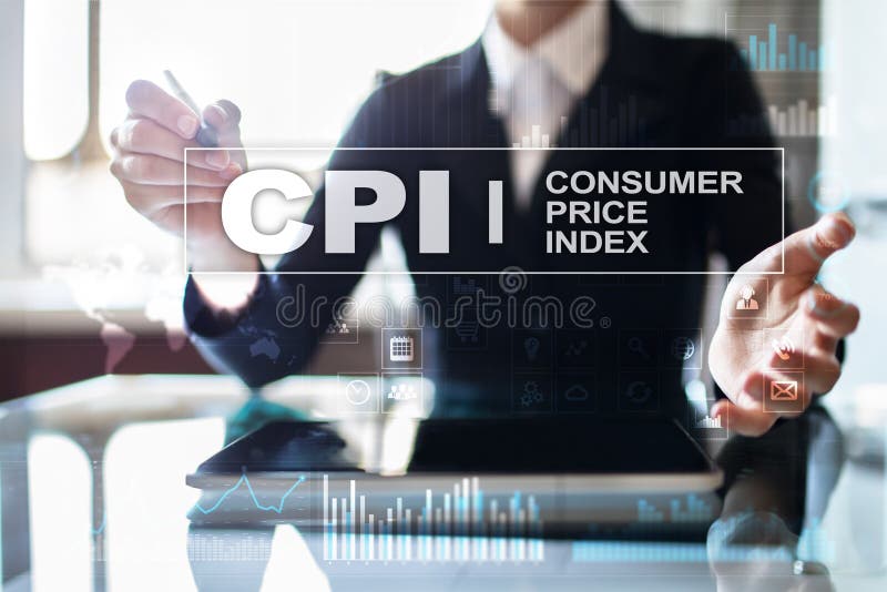 CPI. Consumer Price Index Concept on Virtual Screen. Stock Photo ...