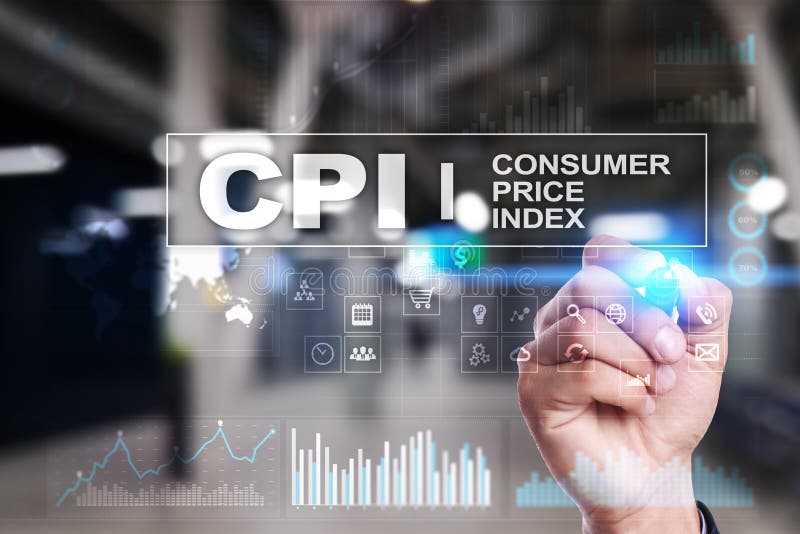 CPI. Consumer Price Index Concept on Virtual Screen. Stock Photo ...