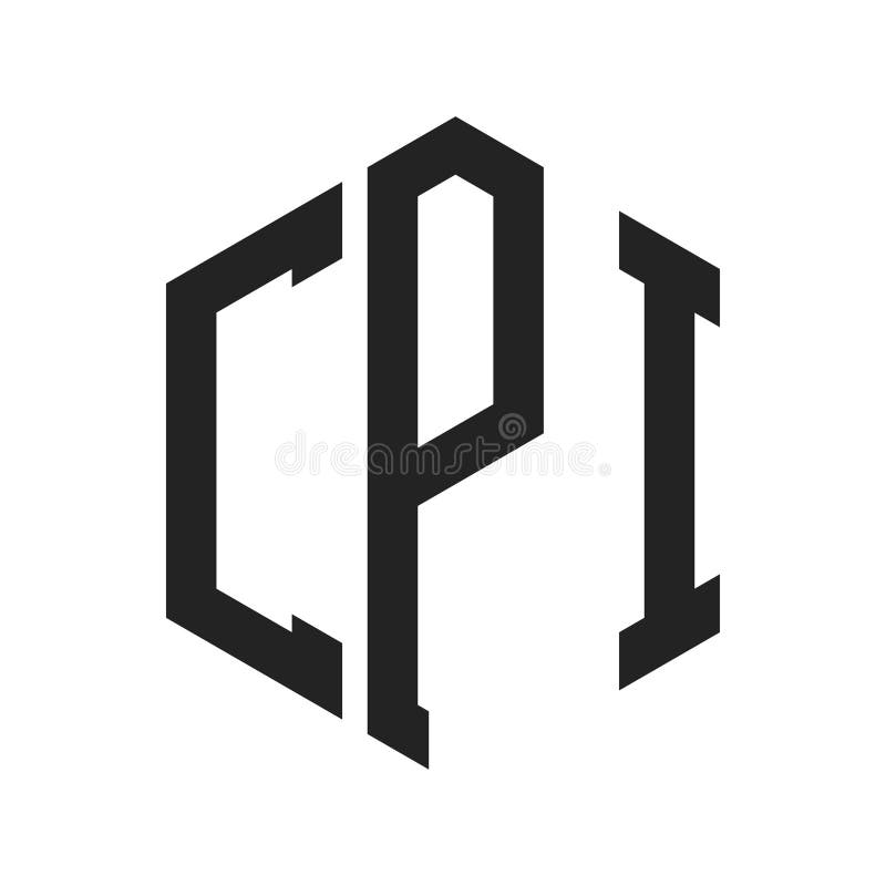 CPI Logo Design. Initial Letter CPI Monogram Logo Using Hexagon Shape ...