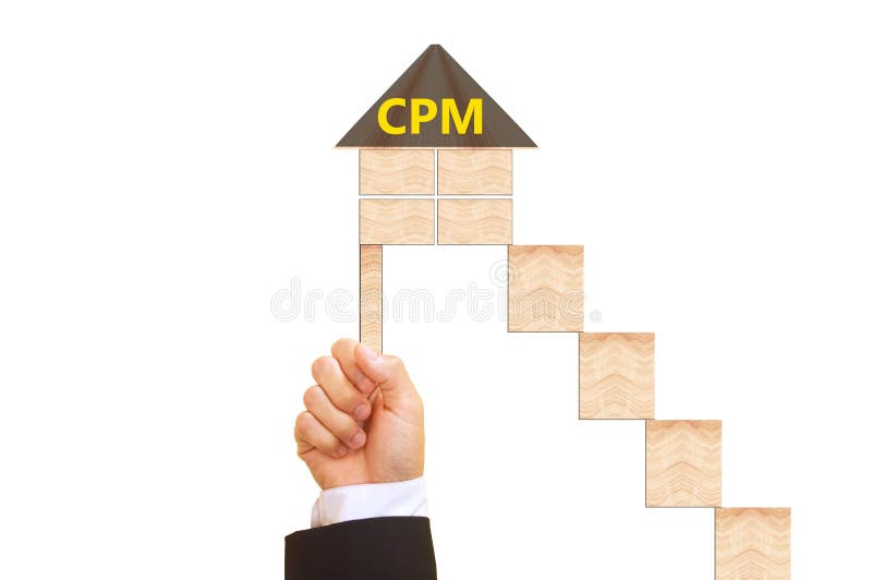 Cpm stock image. Image of cost, property, management - 64844193