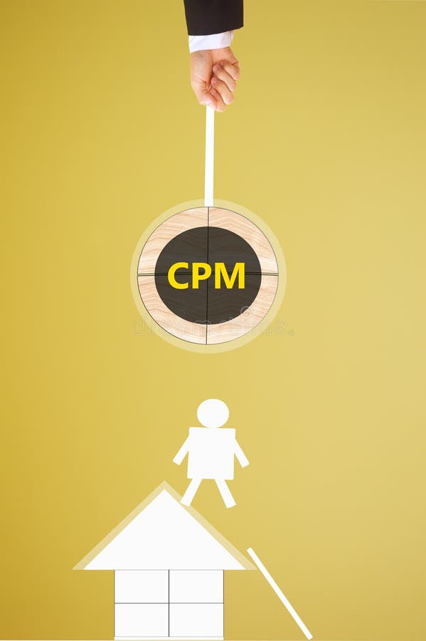 Cpm stock illustration. Illustration of cost, management - 64844407