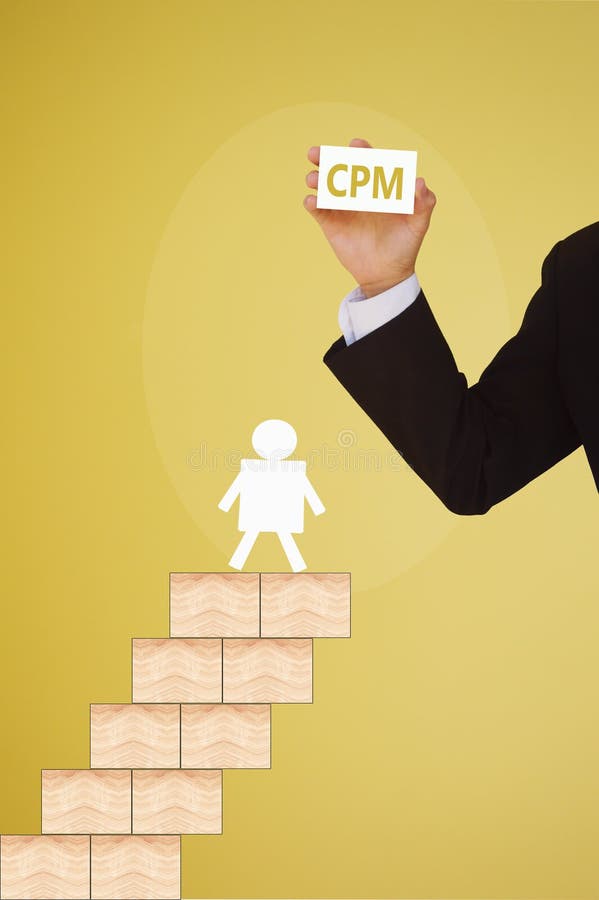Cpm stock illustration. Illustration of marketing, management - 64844399