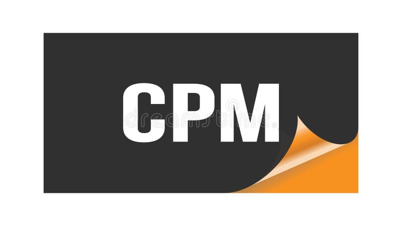 Cpm Stock Illustrations – 223 Cpm Stock Illustrations, Vectors ...