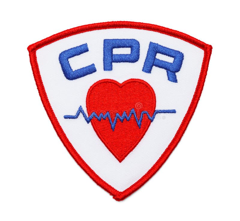CPR Patch stock image. Image of emergency, isolated, health - 92477343