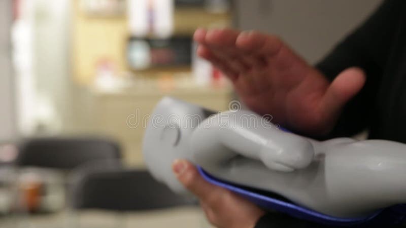 CPR Training Class by Security Guard in Office Stock Footage - Video of ...