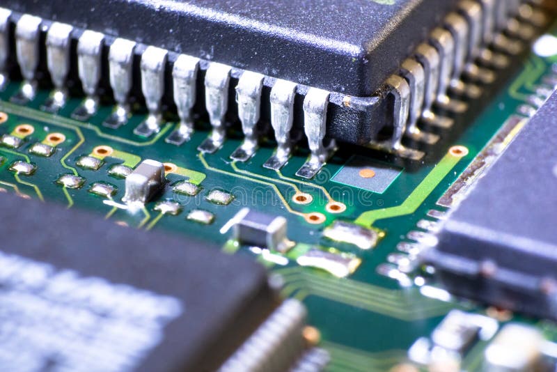 CPU stock image. Image of circuit, interface, equipment - 4139991