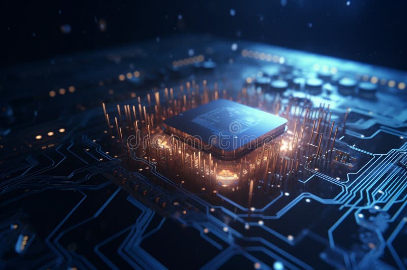 CPU Advanced Central Processing Unit Concept Network Security ...