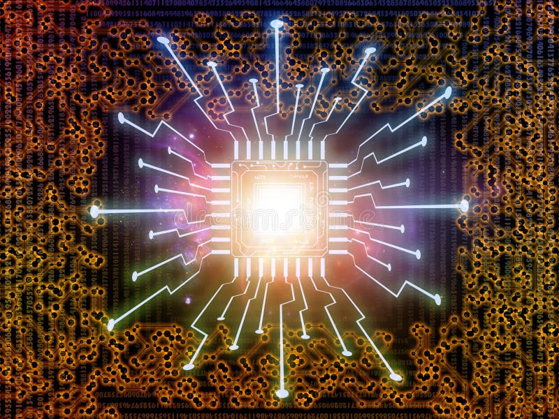 CPU Background stock illustration. Illustration of software - 190916025