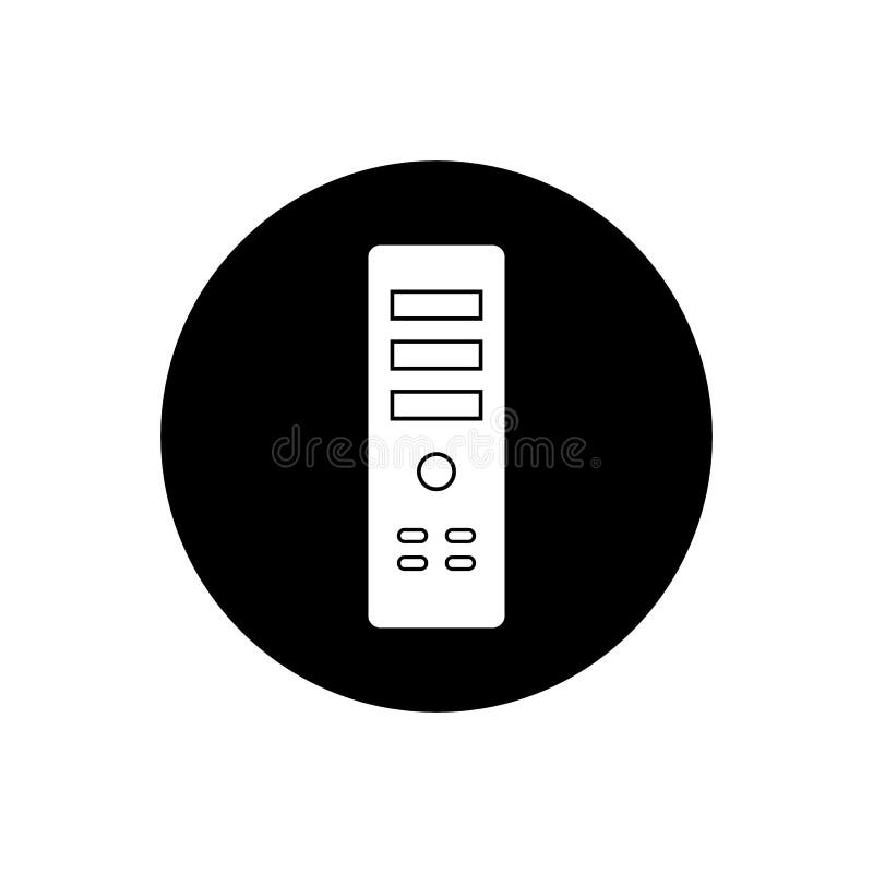 CPU Box Icon. stock vector. Illustration of symbol, sign - 225002331