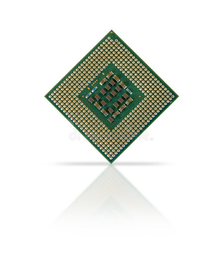 CPU Central Processing Unit Stock Photo - Image of symbol, museum ...