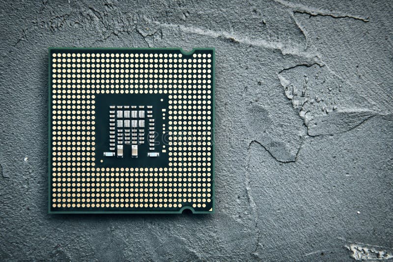 CPU Chip Computer Processor Stock Image - Image of future, tech: 209597915