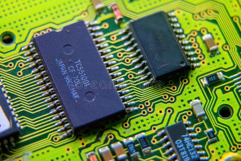 CPU circuit board editorial photography. Image of design - 262282627