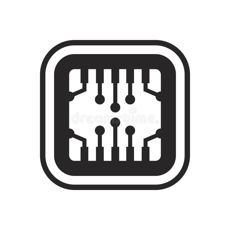 Computer Digital Datum Hardware Chip Stock Illustrations – 3,003 ...