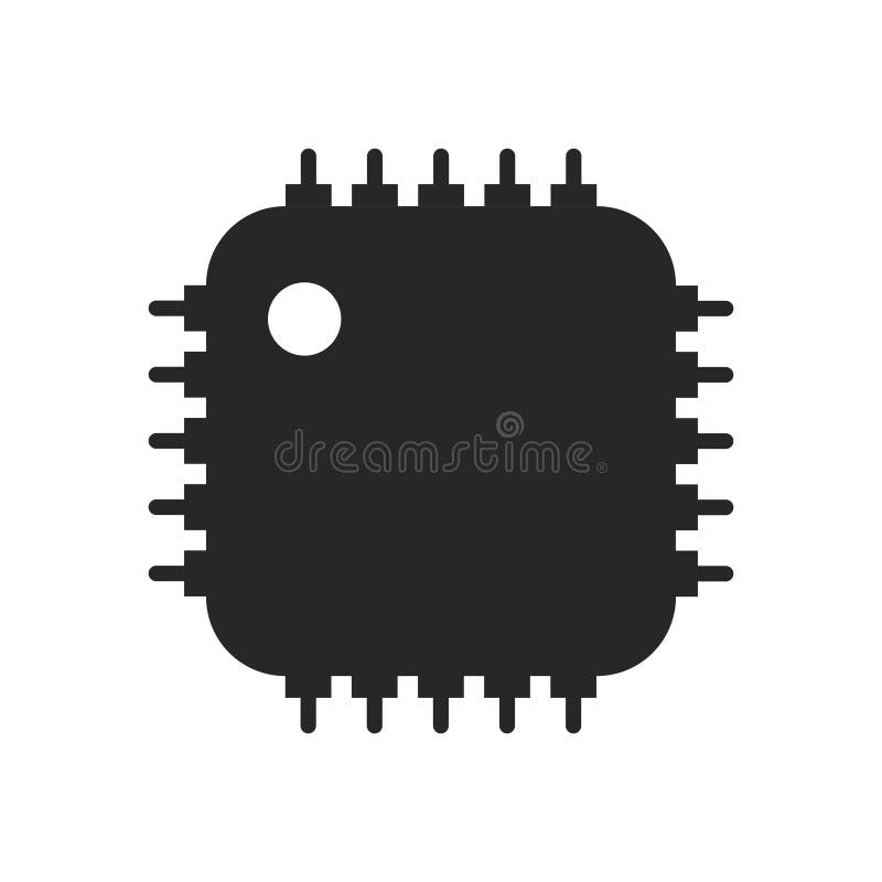 Cpu Chip Technology Vector Digital Electronic. Computer Processor Illustration Board Icon and ...