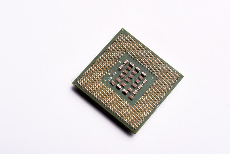 Cpu Closeup for Pc and Laptop Stock Photo - Image of chipset, meltdown ...