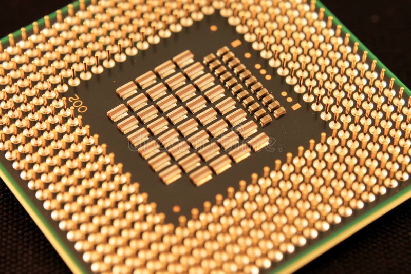 CPU component close-up stock photo. Image of central - 47911016