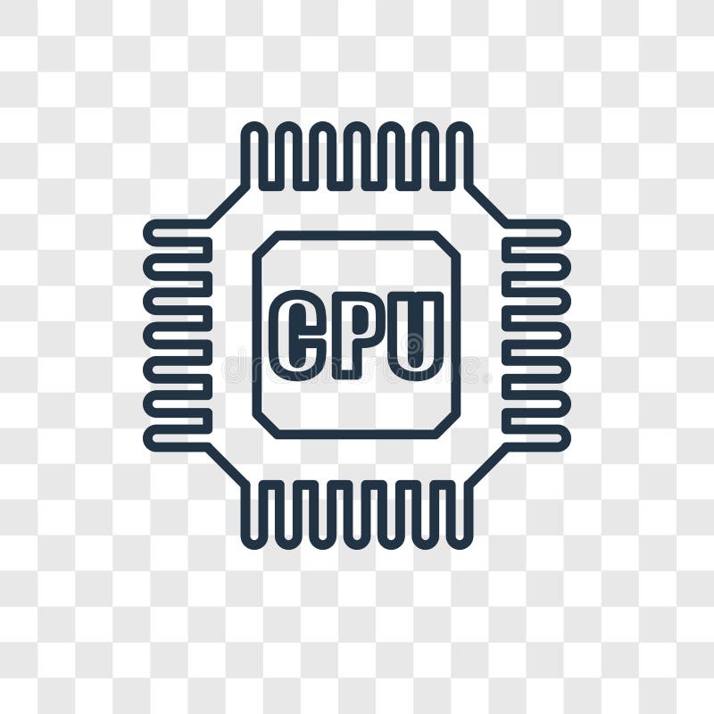 Windows Cpu Outline Transparent Computer Icons