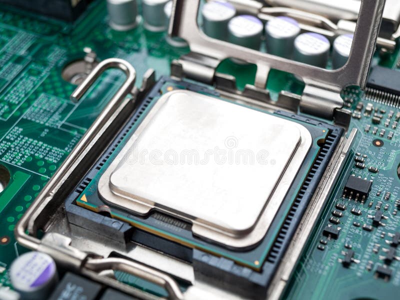 CPU Connector on the Circuit Motherboard with Pressure Contacts for ...