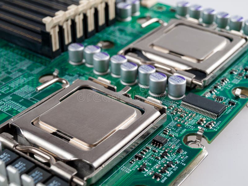 CPU Connector on the Circuit Motherboard with Pressure Contacts for ...