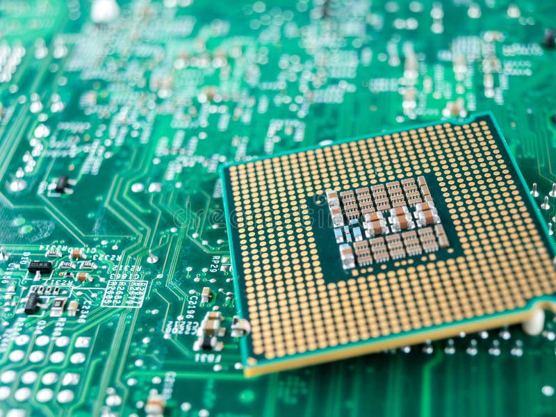 CPU Connector on the Circuit Motherboard with Pressure Contacts for ...