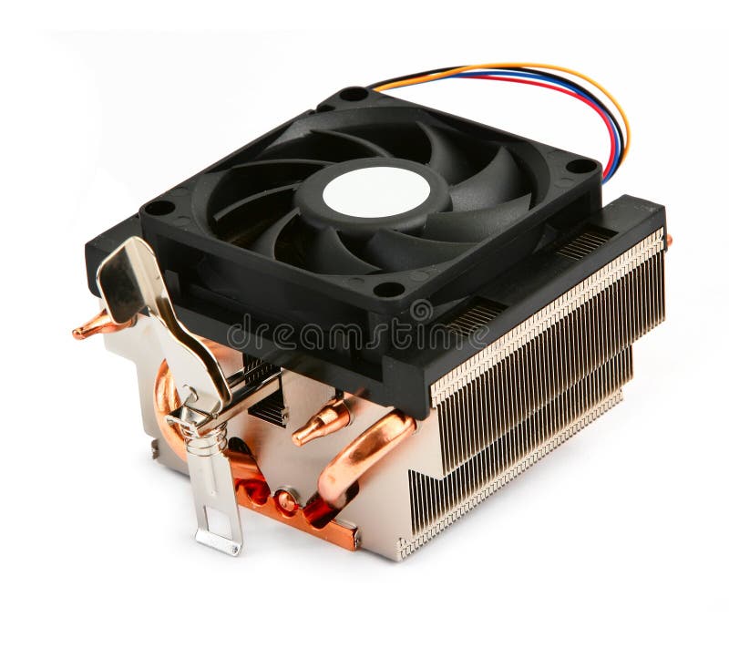 Cpu cooler stock image. Image of detail, background, electronic - 3507083