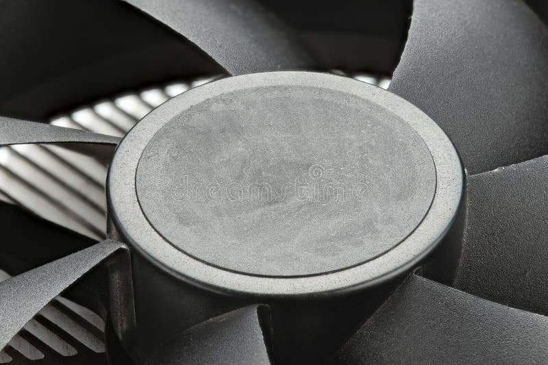 CPU Cooler. Cooler Computer Fan Close-up Stock Image - Image of circle ...