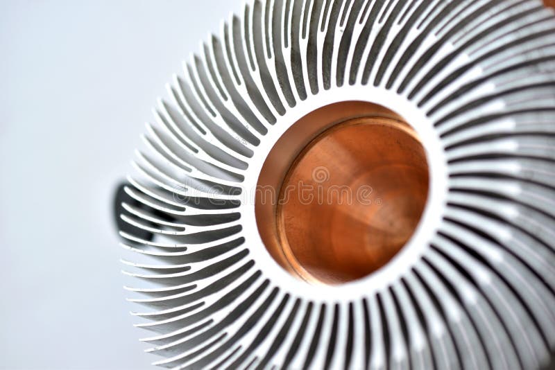 Radiator on White Background Stock Image - Image of reheat, control ...