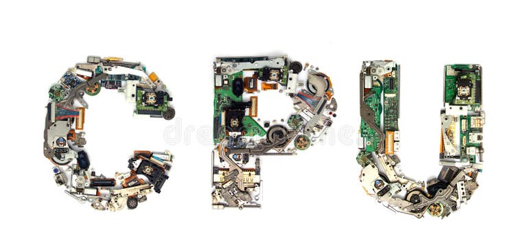 Cpu electronics stock image. Image of industry, circuit - 73266919