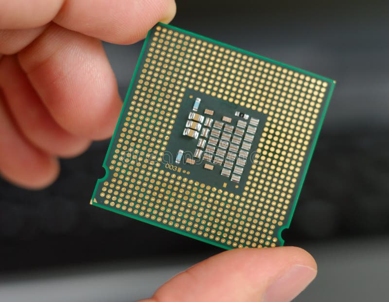 CPU Handling stock photo. Image of showing, computer, conceptual - 4923044