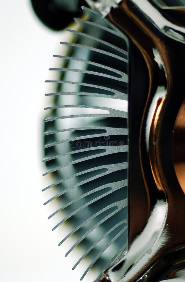 CPU Heat Sink Fin Picture. Image: 966599