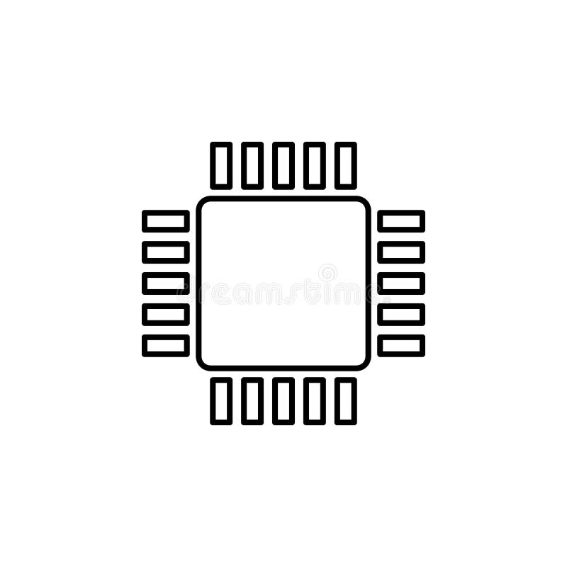 CPU Icon. Element of Simple Icon for Websites, Web Design, Mobile App ...