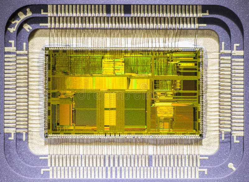 CPU Inside. stock photo. Image of microchip, inside, element - 63178812