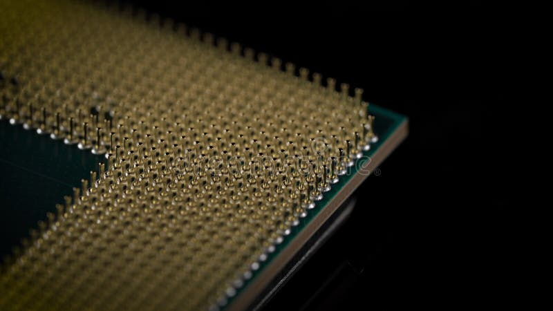 CPU. a Modern High-performance Processor with Thousands of Microchips ...