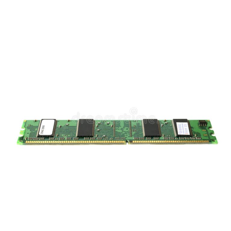 CPU Old DDR2 Ram. Random Access Memory for Computer. Stock Image ...