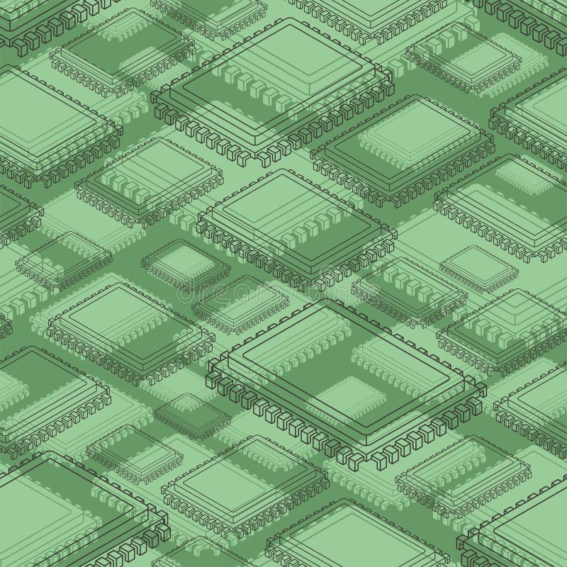 Computer Motherboard Seamless Pattern Stock Illustrations – 1,741 Computer Motherboard Seamless ...