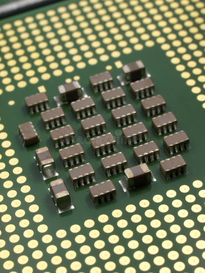 Flat CPU stock image. Image of giga, pathways, compute - 385087