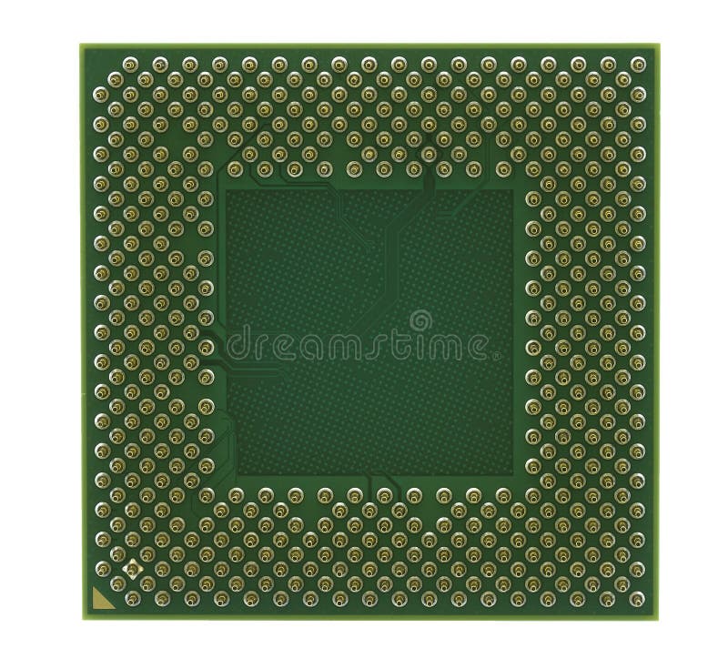 CPU Pins stock image. Image of intel, integrated, micro - 23519007