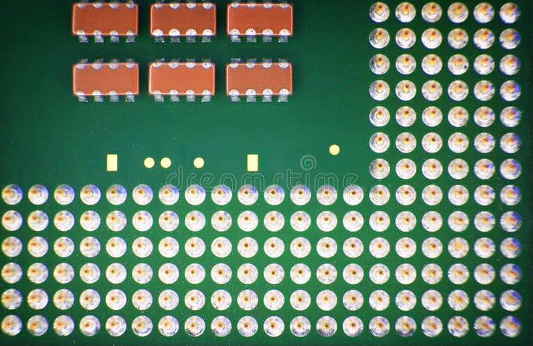 Cpu Pins and Chip, Microchip Processor Legs Computer Component ...