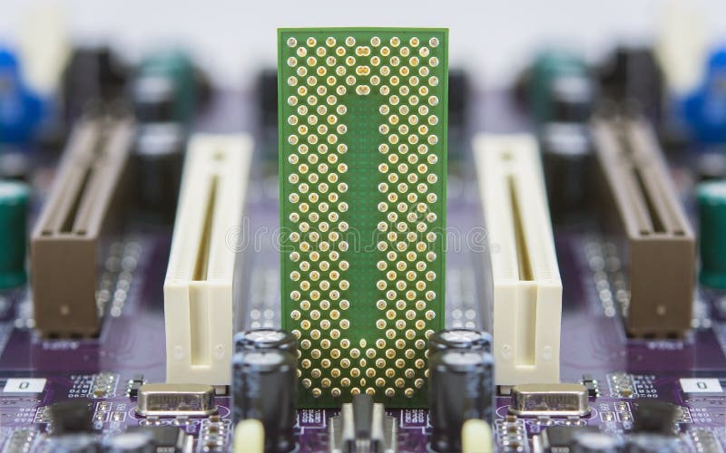 Cpu Pins and Circuit Mother Board Stock Photo - Image of communication ...