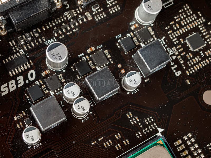 Printed Circuit Motherboard for the Server, Computer Workstation ...