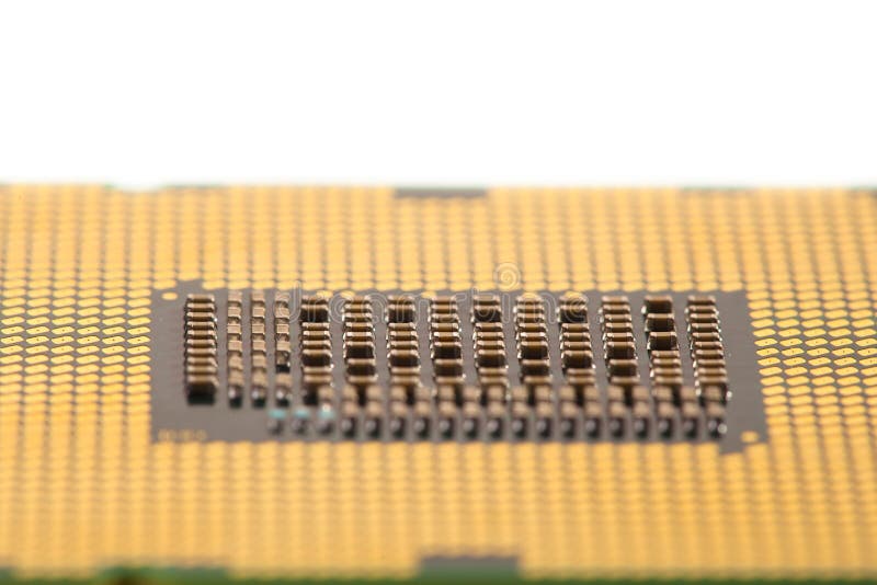 Cpu processor stock photo. Image of closeup, microchip - 23697214